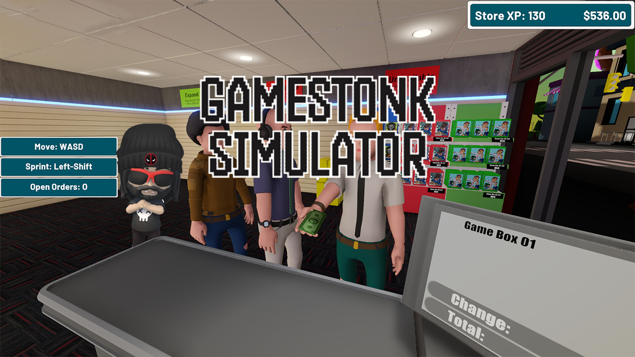 Its my own Gamer Store! #gamestonksimulator - Welcome to ISG
